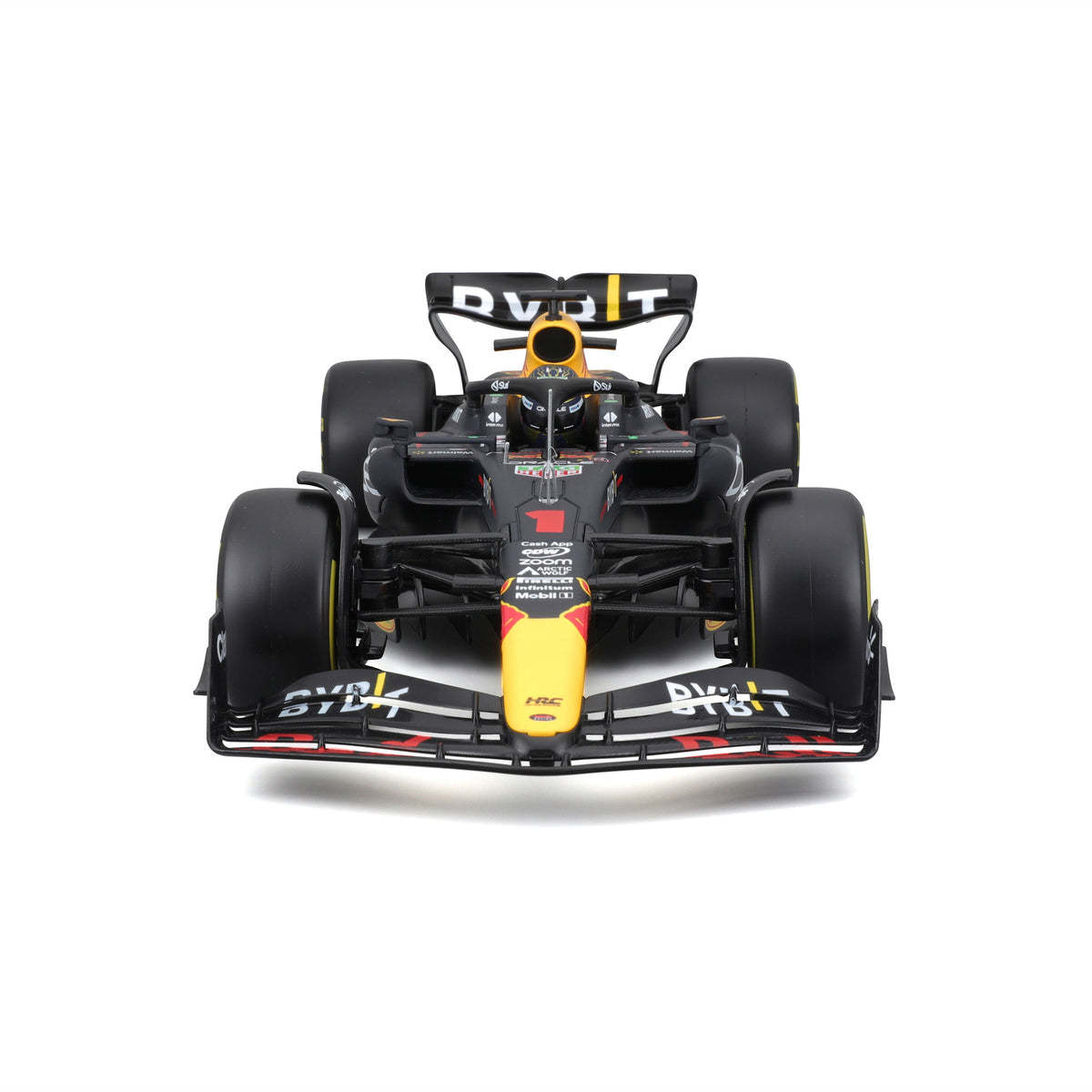 1:18 F1 Red Bull Racing RB19 2023 Max Verstappen With Helmet – The Fan Cave Memorabilia