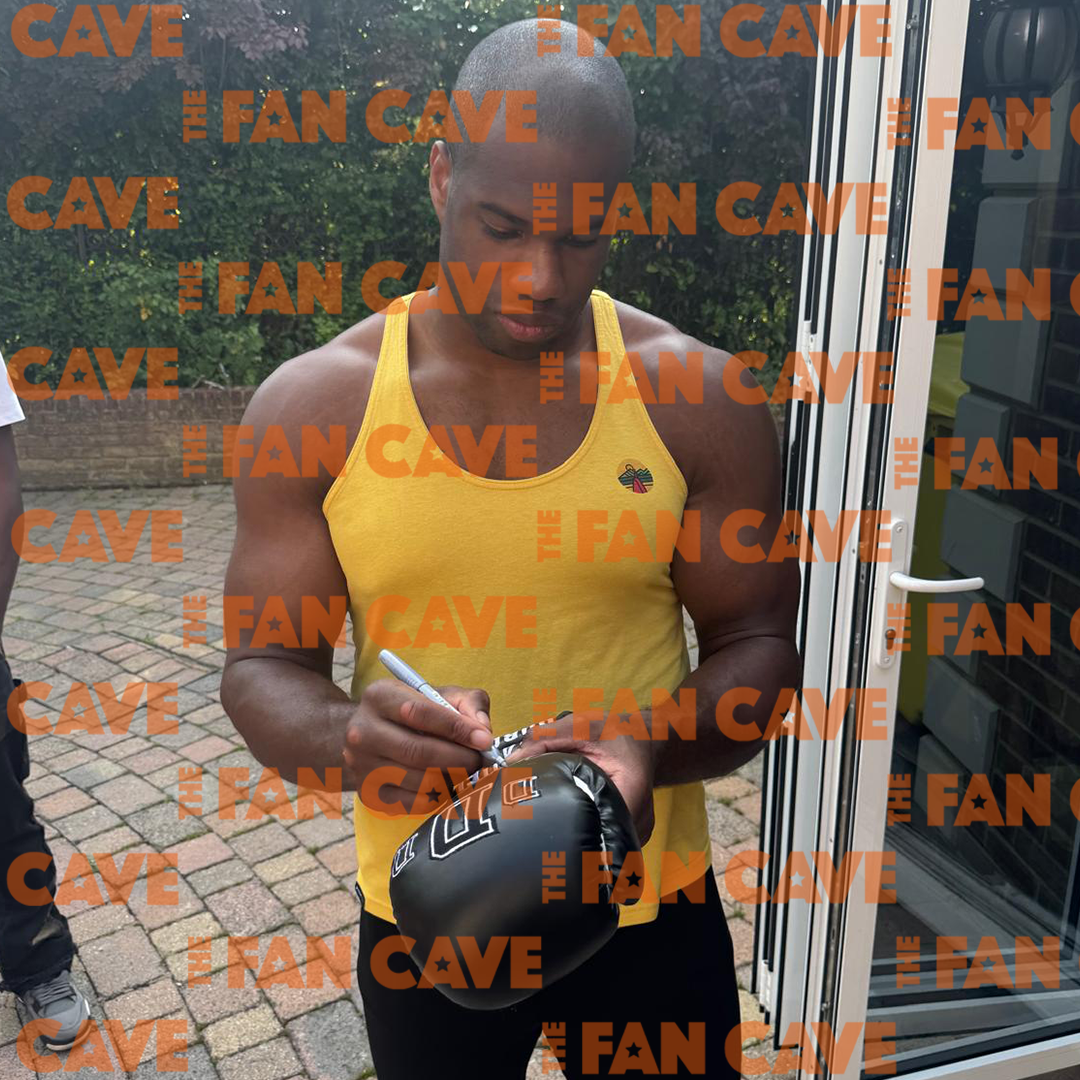 Daniel Dubois Signed Black Glove Iconic Frame – The Fan Cave Memorabilia