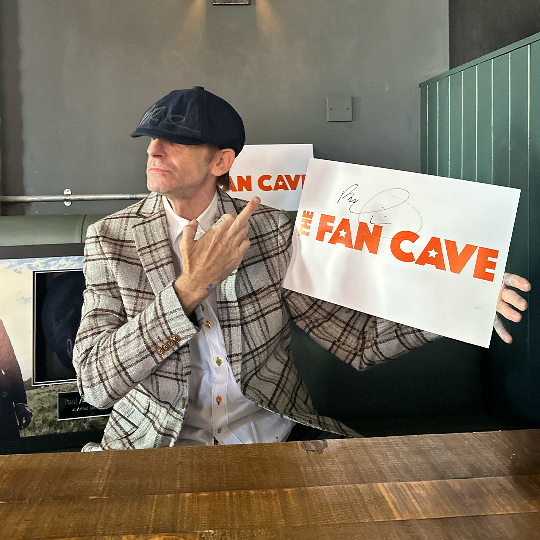 Peaky Blinders Star Paul Anderson Partners with The Fan Cave Memorabil ...