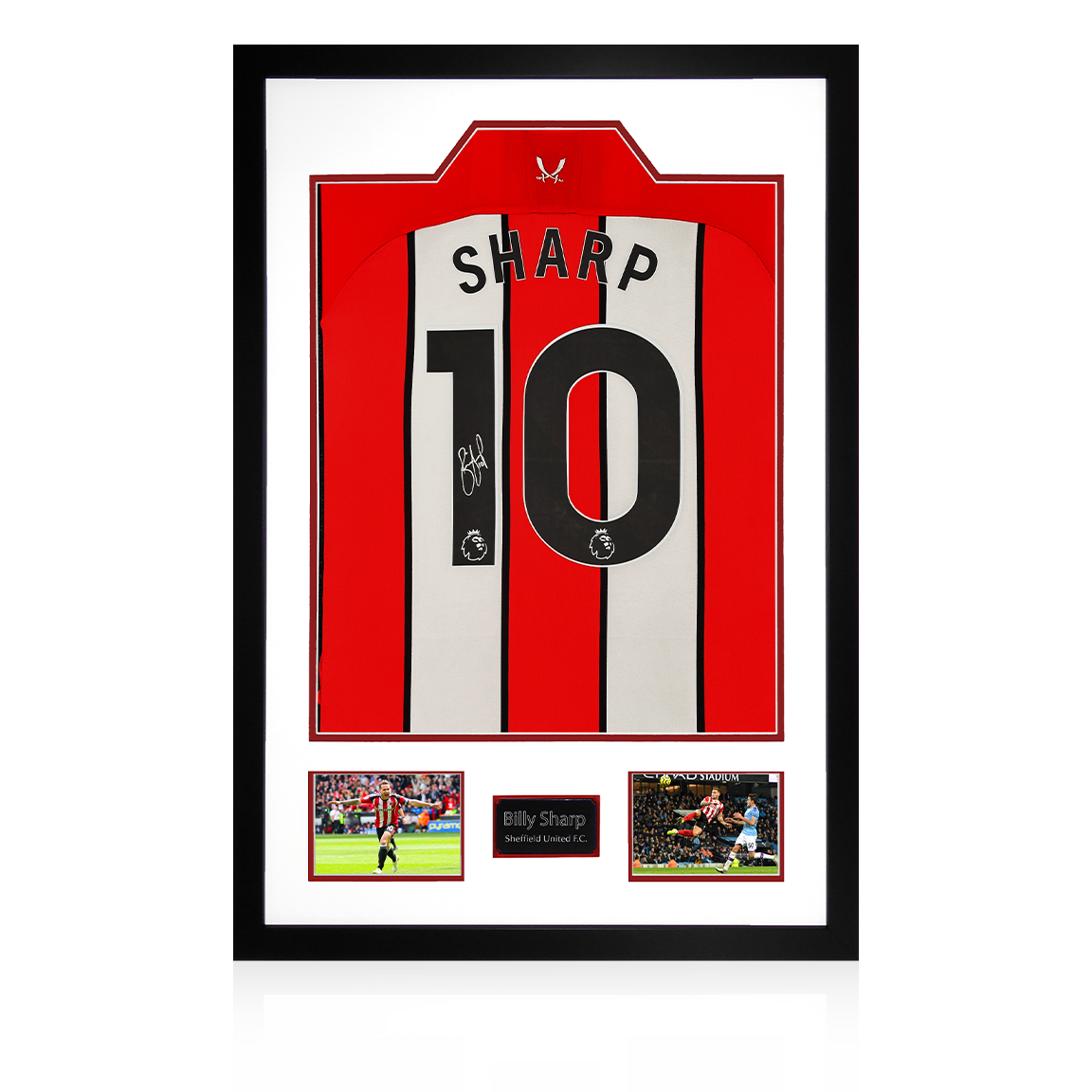 Billy Sharp Signed Sheffield United 23/24 Shirt Premium Frame – The Fan ...