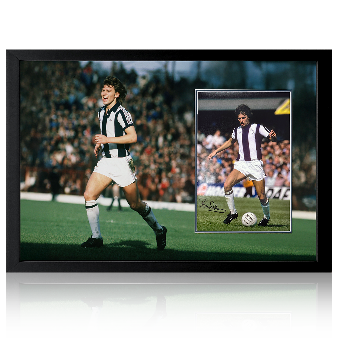 Bryan Robson Signed West Bromwich Albion 12x8 Image Iconic Frame – The ...