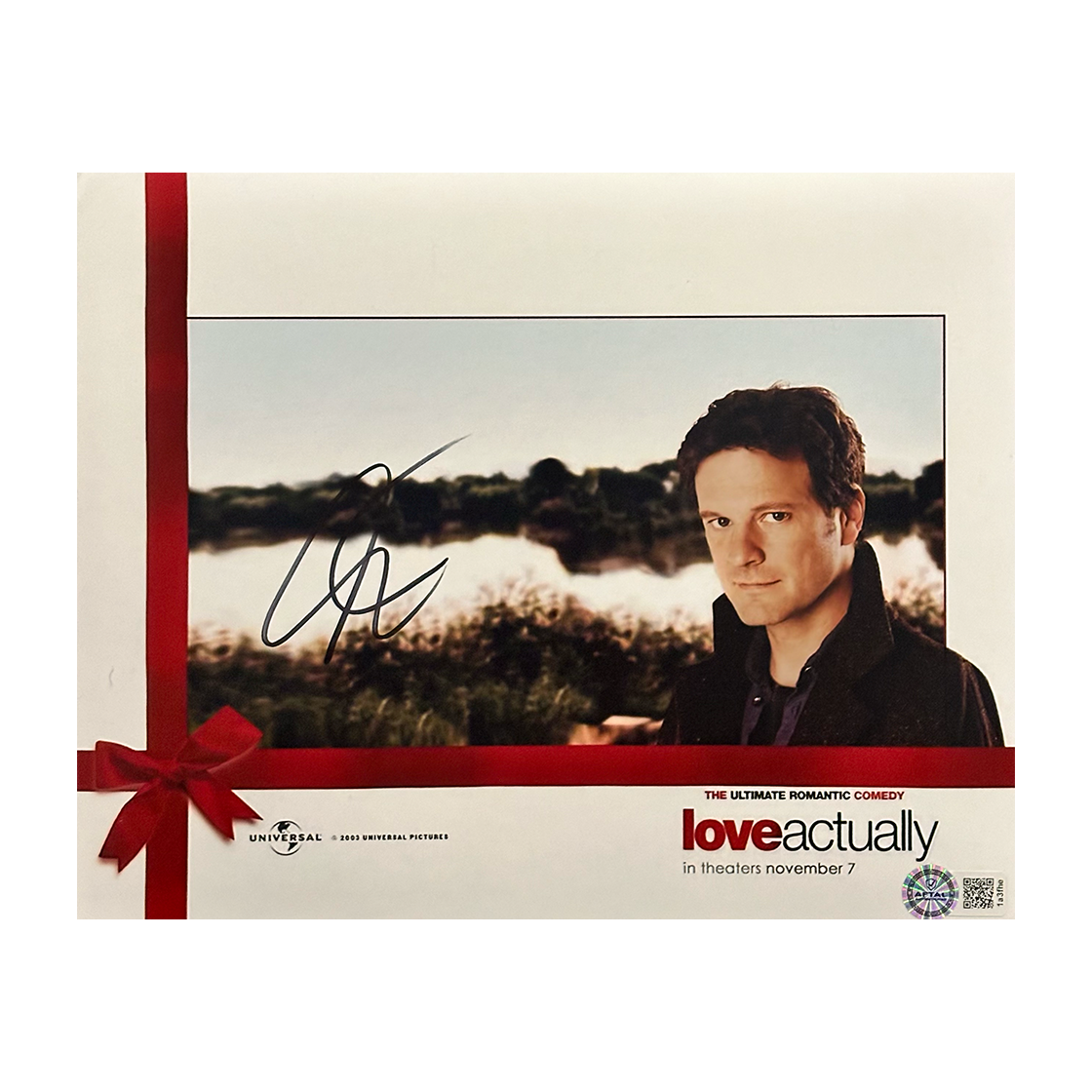Colin Firth Signed Love Actually 10x8 Image 2 (AFTAL Authenticated ...