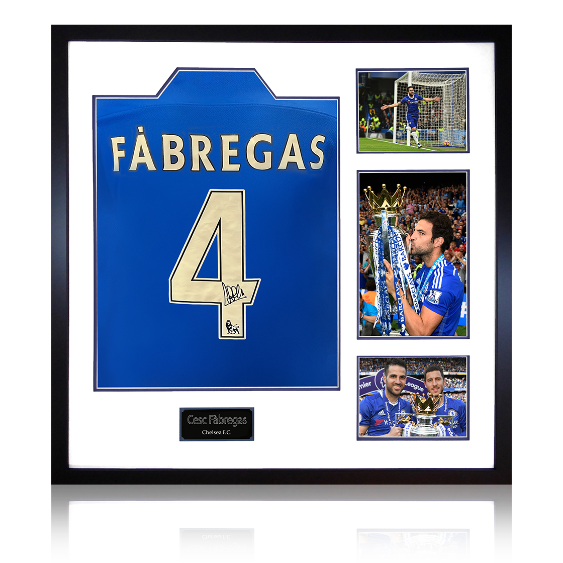 Cesc Fàbregas Signed Chelsea Shirt Elite Frame (ACG Cert) – The Fan ...