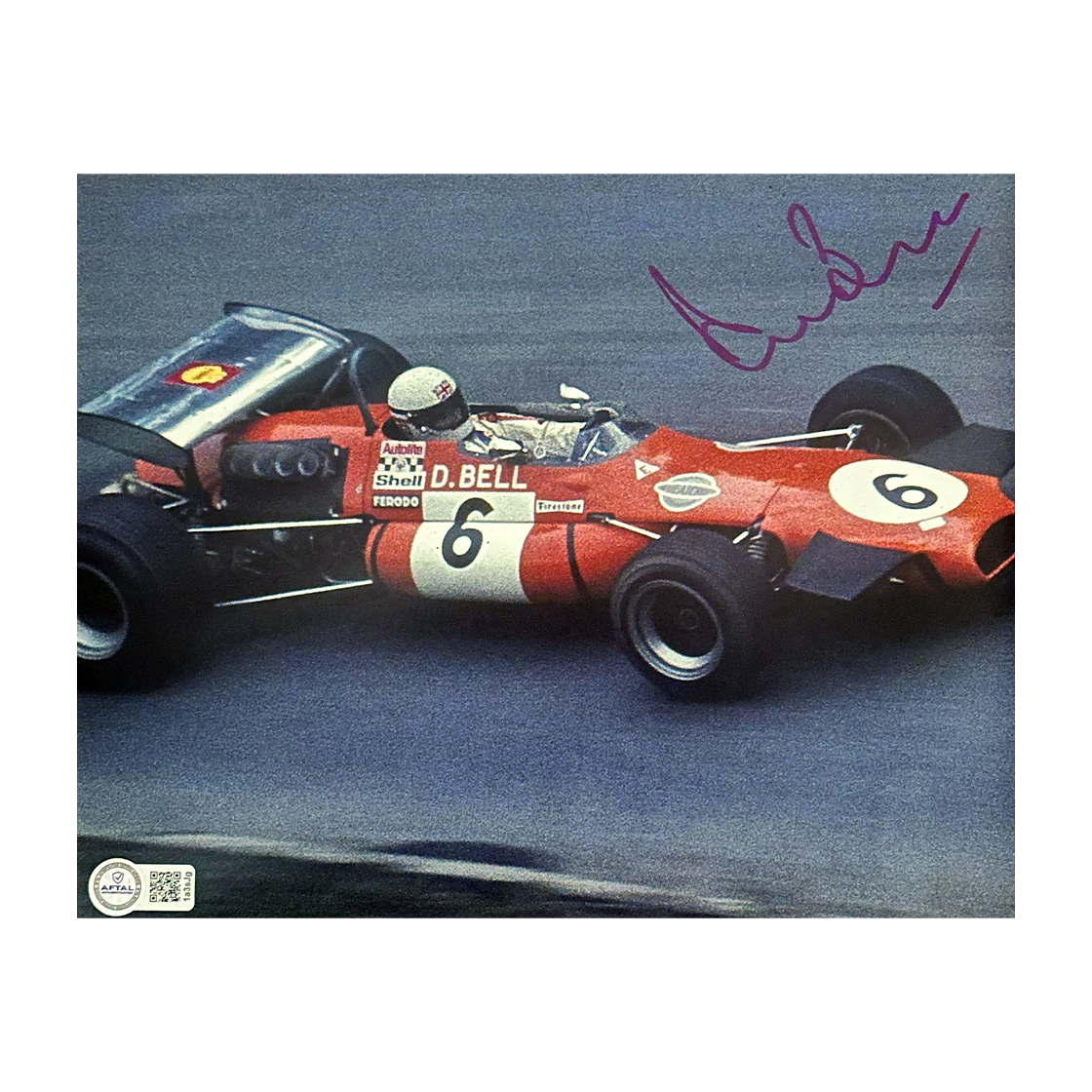 Derek Bell Signed Formula One 10x8 Image 4 (AFTAL Authenticated) – The ...