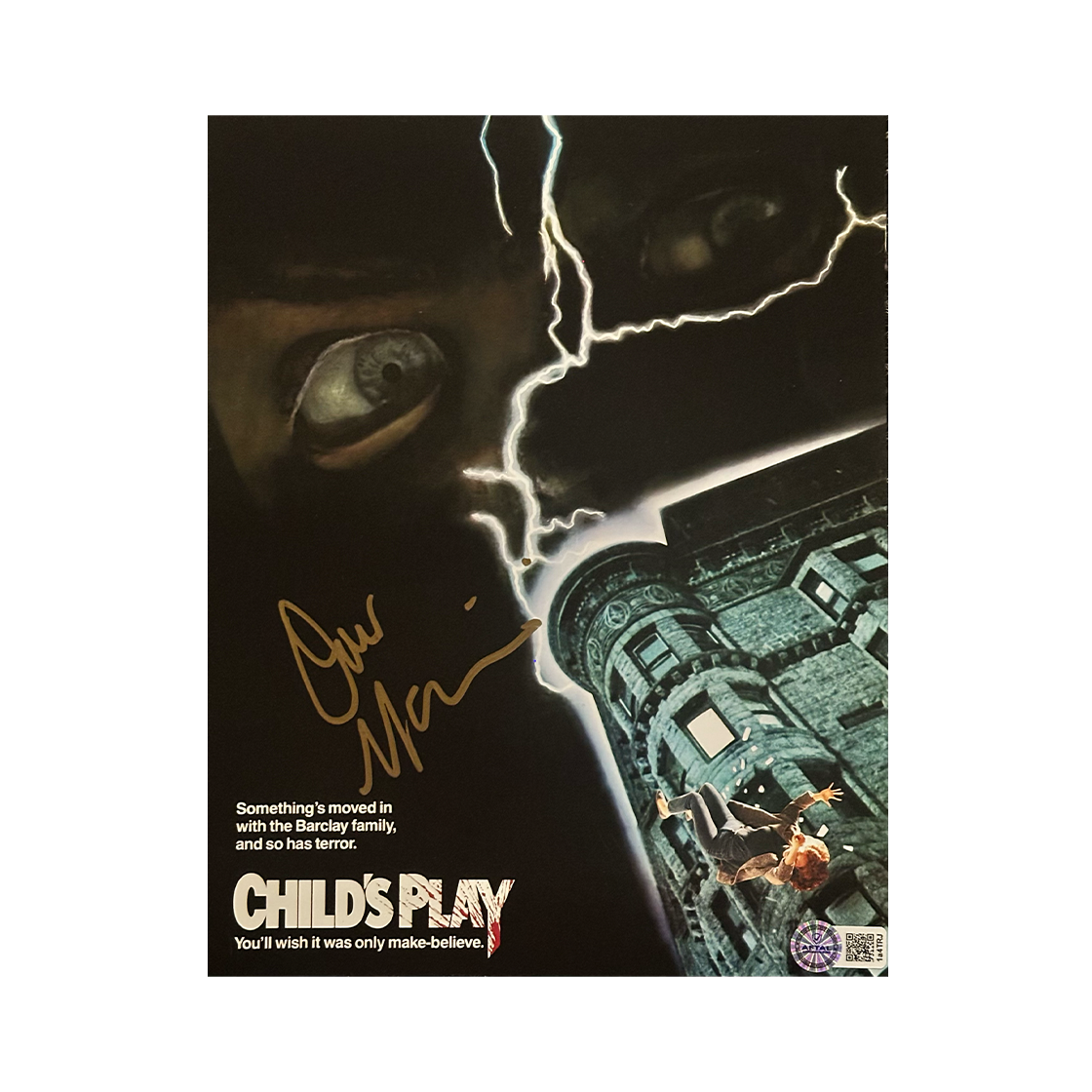 Don Mancini Signed Child's Play 10x8 Image 2 (AFTAL Authenticated ...