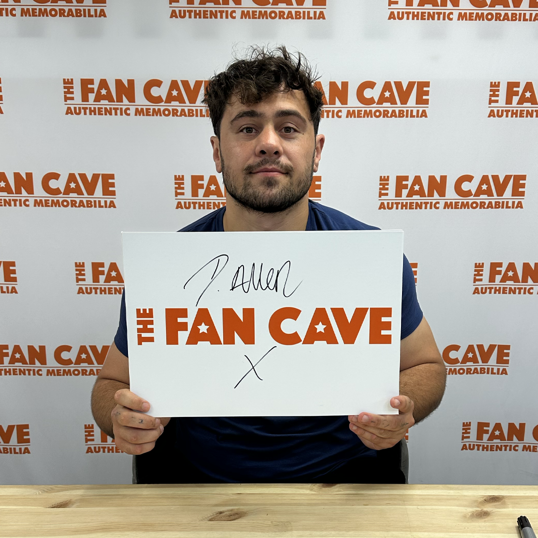 Dave Allen Signed Red Glove Iconic Frame – The Fan Cave Memorabilia