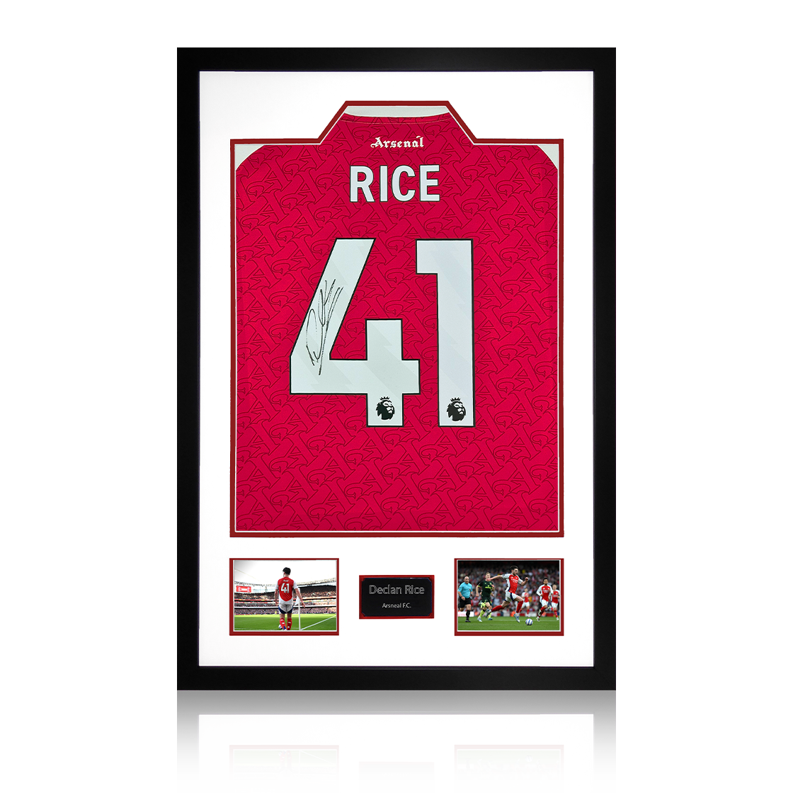 Declan Rice Signed Arsenal Shirt Premium Frame (ACG Cert) – The Fan ...