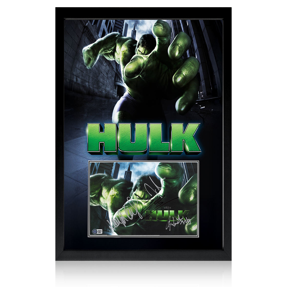 Eric Bana, Jennifer Connelly, Sam Elliott & Josh Lucas Signed Hulk Ima ...