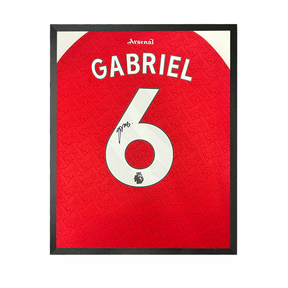 Gabriel Magalhães Signed Arsenal 25/26 Shirt Compact Frame – The Fan ...
