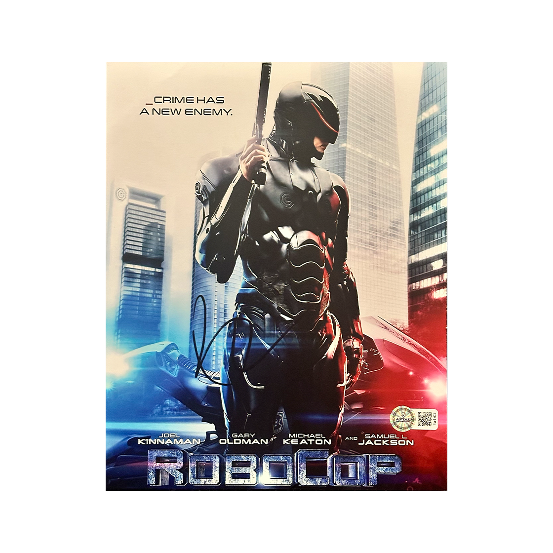 Joel Kinnaman Signed RoboCop 10x8 Image (AFTAL Authenticated) – The Fan ...
