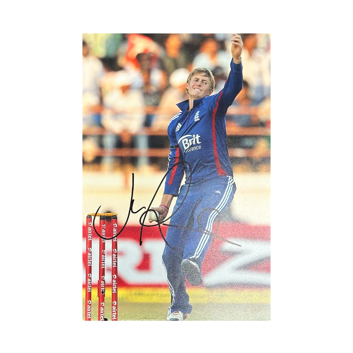 Joe Root Signed 12x8 Image – The Fan Cave Memorabilia