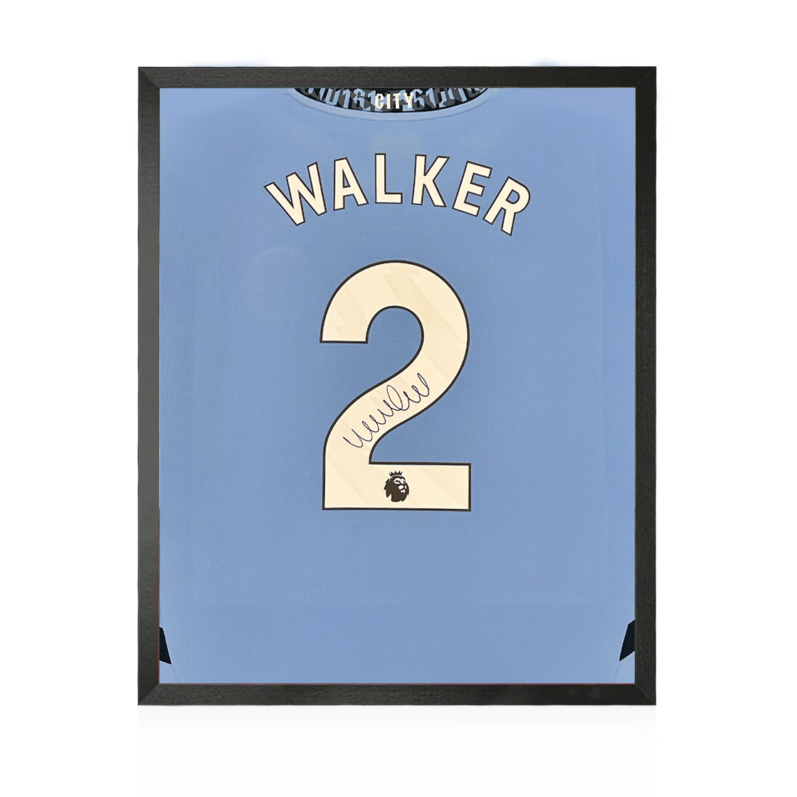 Kyle Walker Signed Manchester City 24/25 Shirt Compact Frame – The Fan ...