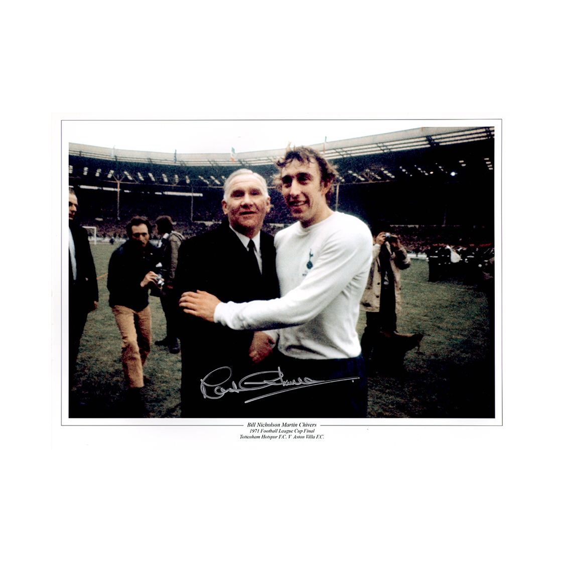 Martin Chivers Signed Tottenham Hotspur 16x12 Photo – The Fan Cave ...