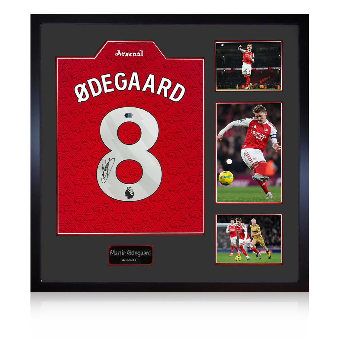 Martin Ødegaard Signed Arsenal Shirt Elite Frame (ACG Cert) – The Fan ...