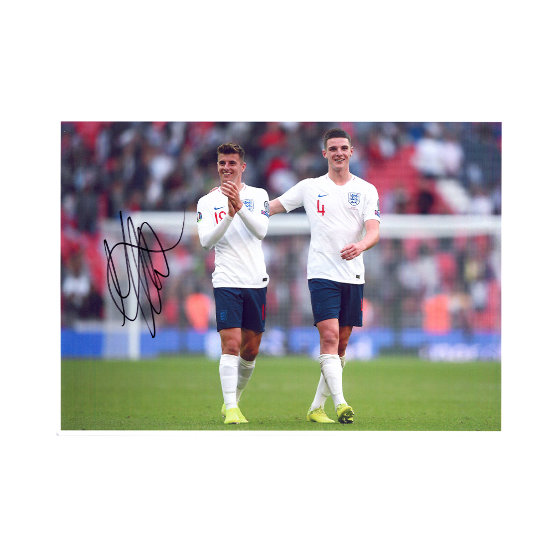 Mason Mount Signed 12x8 Image – The Fan Cave Memorabilia