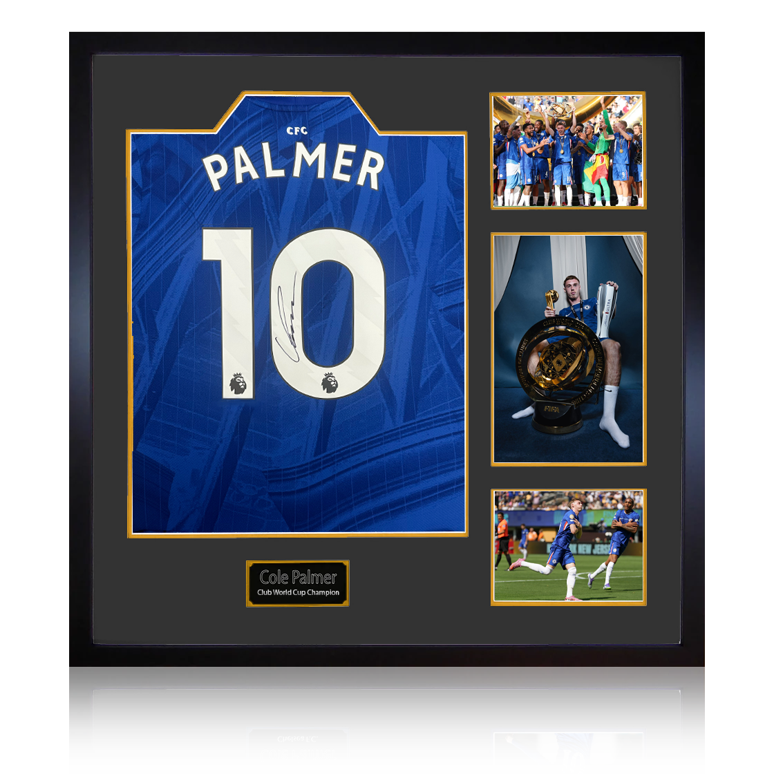 Cole Palmer Signed Chelsea 25/26 Club World Cup Champion Shirt Elite F ...