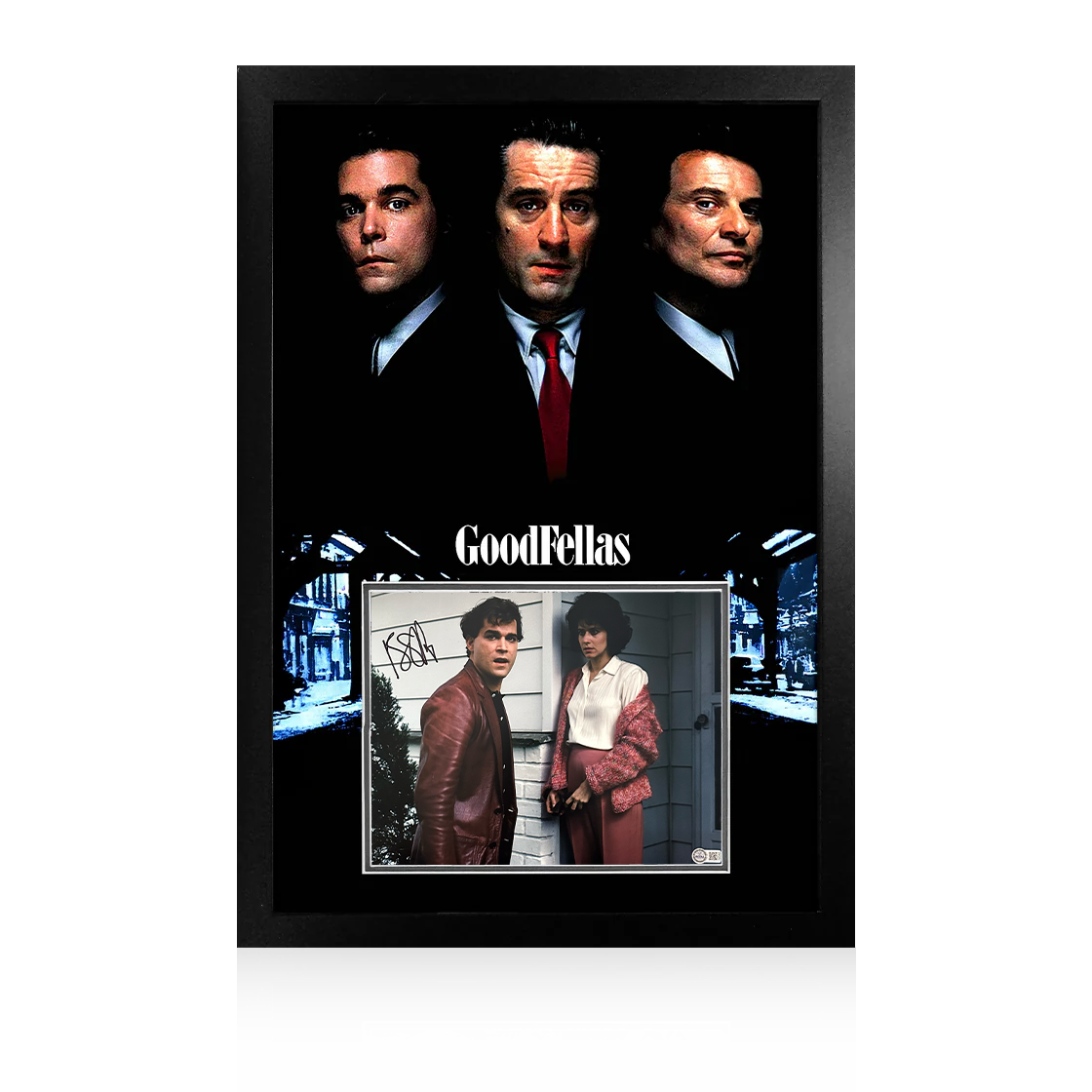 Ray Liotta Signed Goodfellas Image Premium Frame (AFTAL Authentication ...
