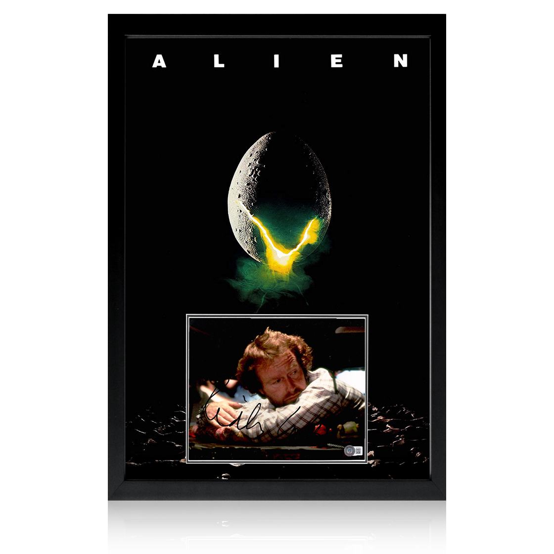 Ridley Scott Signed Alien Image Iconic Frame (Beckett) – The Fan Cave ...