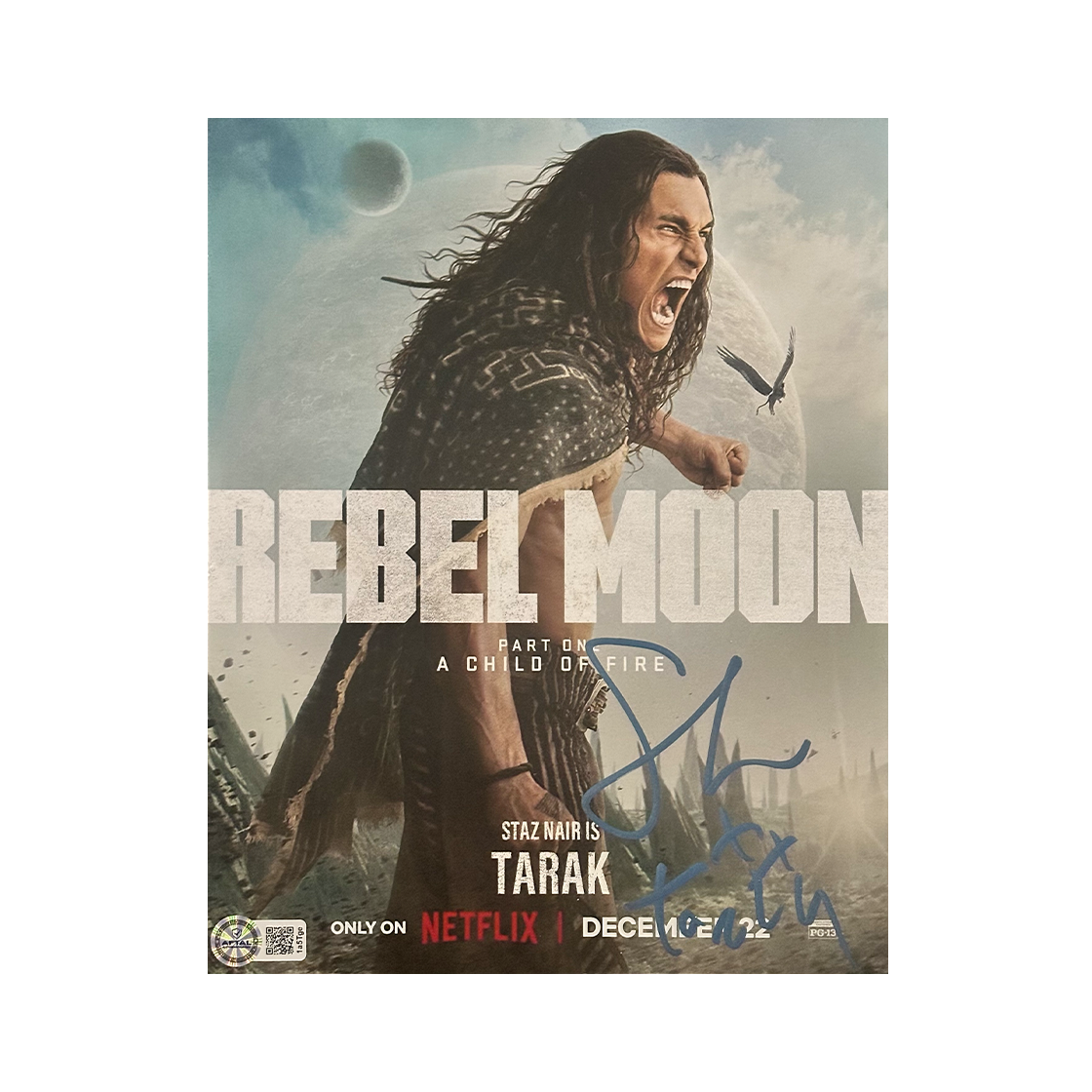 Staz Nair Signed Rebel Moon 10x8 Image (AFTAL Authenticated) – The Fan ...