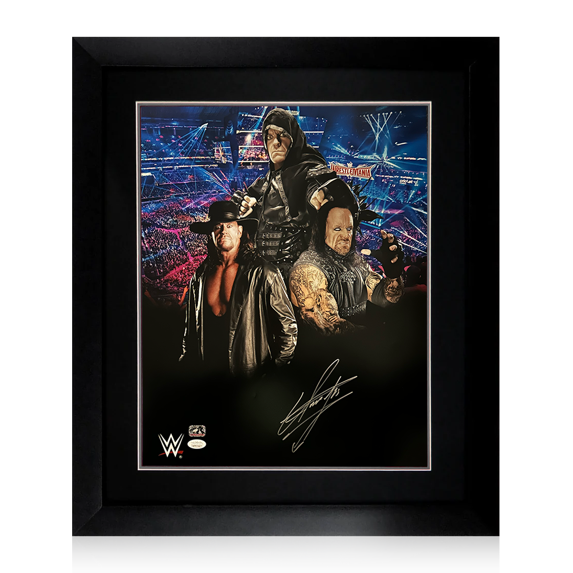 The Undertaker Signed 20x16 Image Deluxe Mount Frame (JSA) – The Fan ...