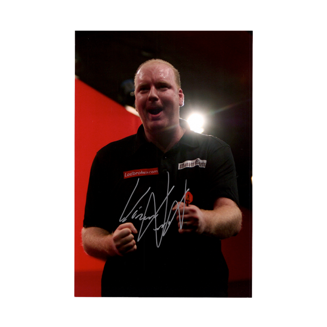 Vincent Van Der Voort Signed 12x8 Image – The Fan Cave Memorabilia