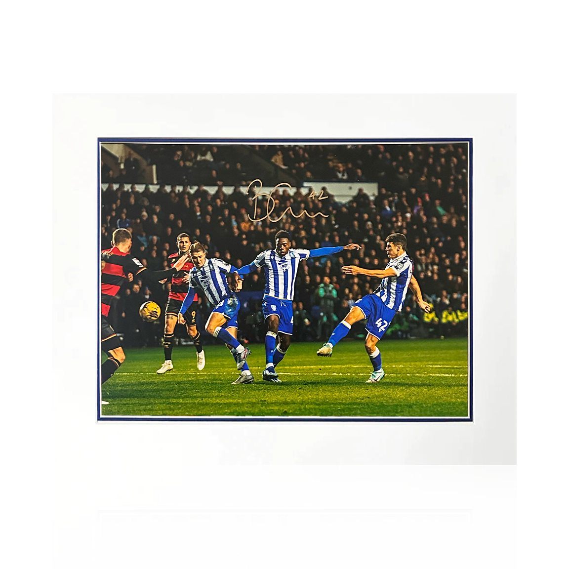 Bailey-Tye Cadamarteri Signed Sheffield Wednesday Mount #1 – The Fan ...