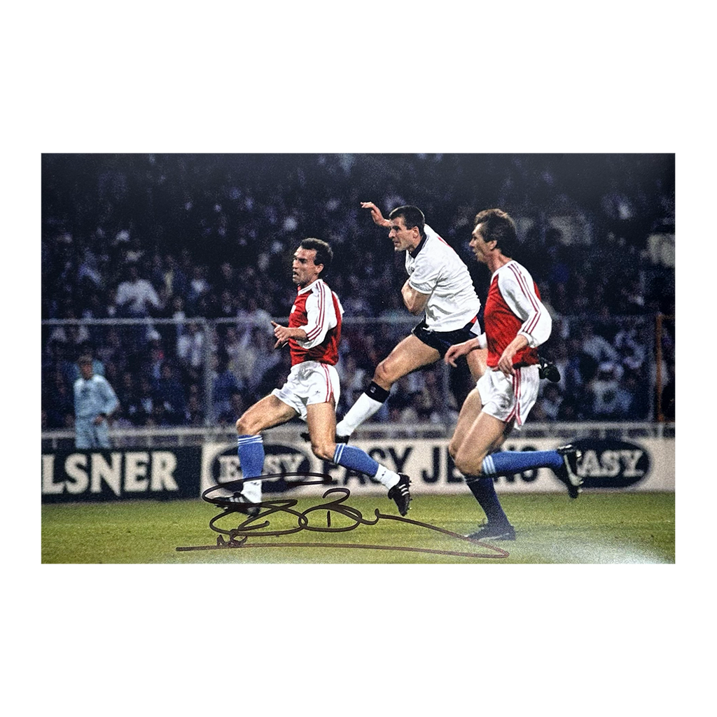 Steve Bull Signed England 12x8 – The Fan Cave Memorabilia