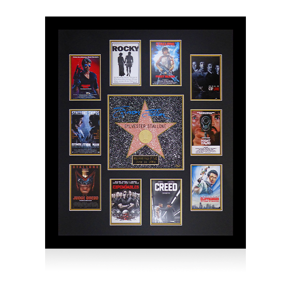 Sylvester Stallone – The Fan Cave Memorabilia